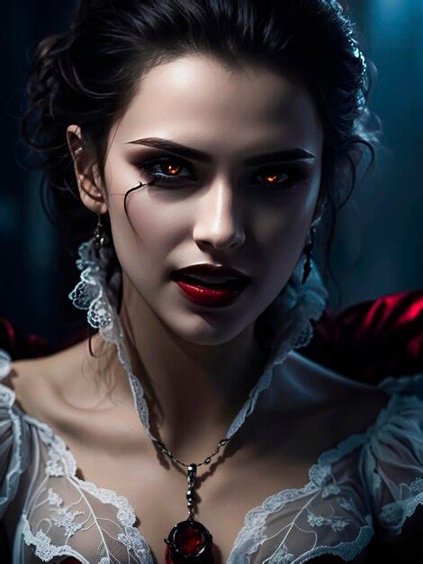 Premium Photo Vampire Girl