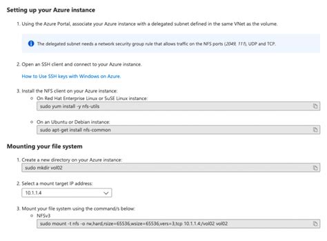 Mounting Your Azure NetApp Files Volumes Mashford S Musings