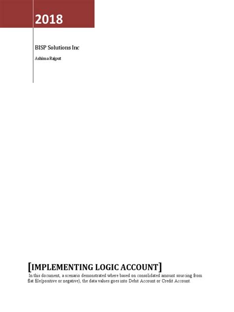 Fdmee Logic Accounts Pdf Debits And Credits Software Engineering