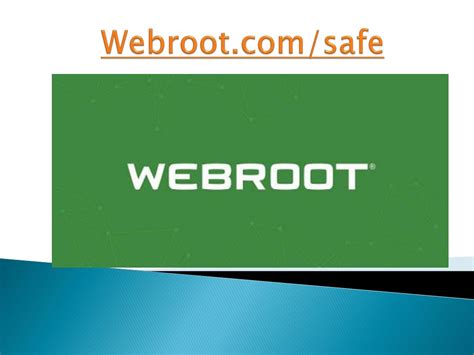 PPT Webroot Com Safe PowerPoint Presentation Free Download ID 10015963