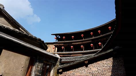 福建的古建筑风格特点 福建的古建筑有哪些 福建土楼建筑特点分析 大山谷图库