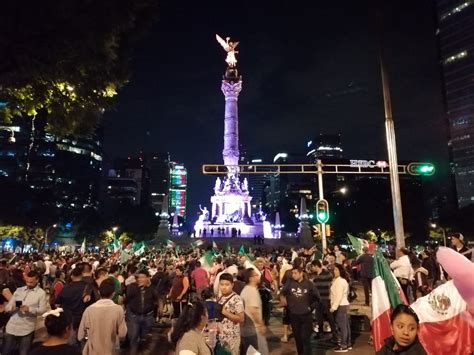 Así festejaron en el Ángel de la Independencia el título de México en Copa Oro Gluc mx
