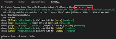Build Or Set Up Your First Angular App With Visual Studio Code