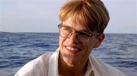 1999 Matt Damon The Talented Mr Ripley Roldschoolcelebs