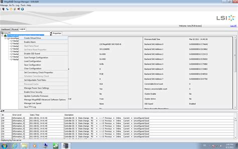 LSI MegaRAID I RAID Software And Array Setup Four SAS Gb S RAID Controllers