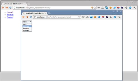 Responsive Design Convertir La Navigation En Menu D Roulant Web D