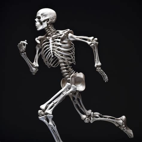 Premium Ai Image Skeleton Of Man