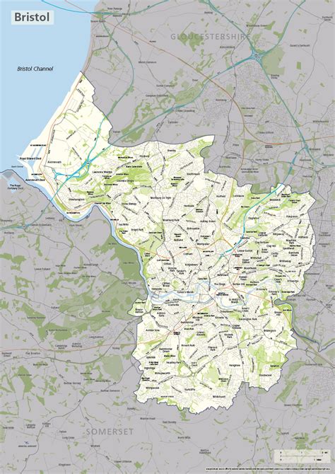 Bristol County Map Maproom