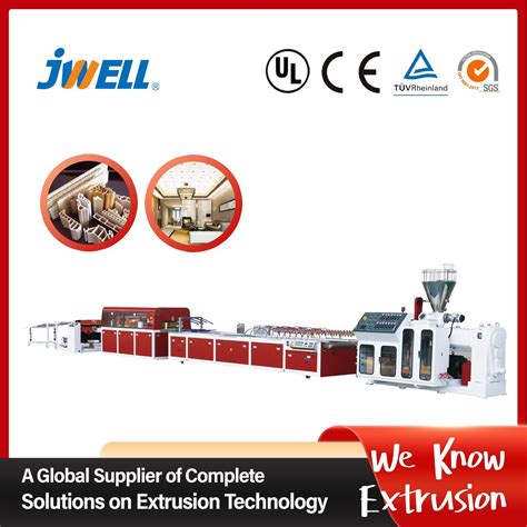 Jwell Wood Plastic Quick Assembling Board Ceiling Plate Production