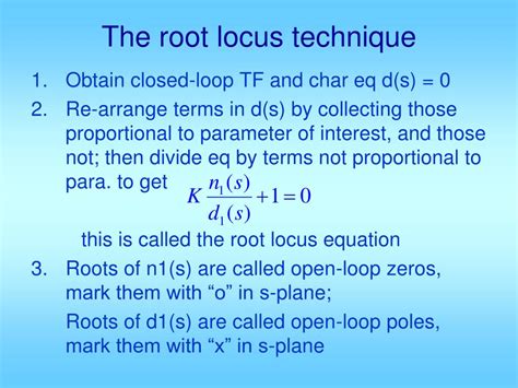 ppt root locus powerpoint presentation free download id 6802336