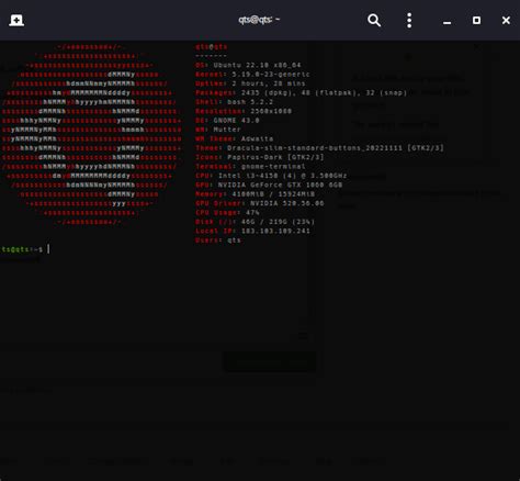 Ubuntu 2210 It Doesnt Work Info Cols Option · Issue