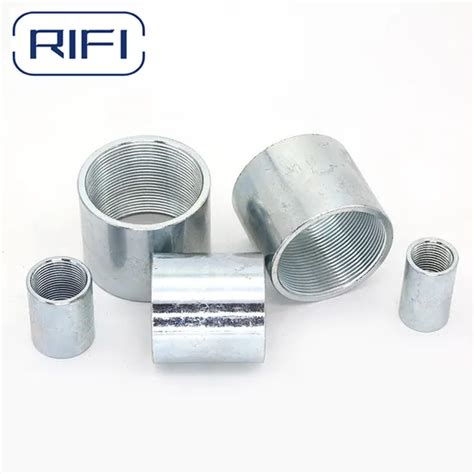 2 Rigid Conduit Connectors Steel Electro Galvanized Rigid Conduit