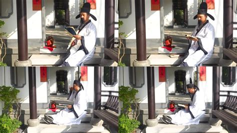 唐代李白杜甫喝酒吟诗3840x2160高清视频素材下载编号9745029实拍视频光厂vj师网