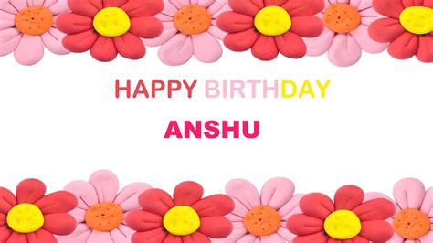Anshu Birthday Postcards And Postales Happy Birthday Youtube