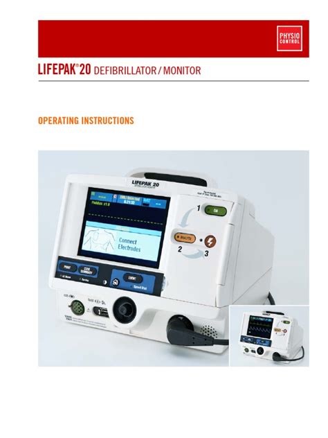 Manual De Uso Lifepak 20 Pdf Artificial Cardiac Pacemaker
