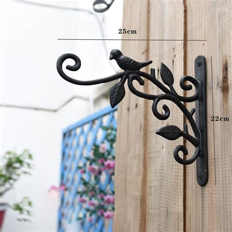 Hanging Plant Hook Cast Iron Flower Basket Hooks B Grandado
