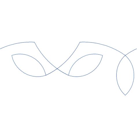 Leafy Knot Organic Quilting Pattern Botanical Quilting Design The