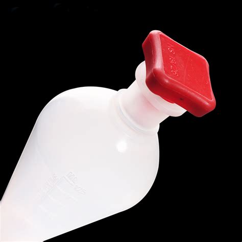 125ml Pear Shaped Plastic Separatory Funnel With P Grandado