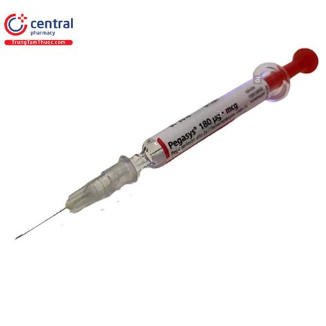[chÍnh HÃng] Thuốc Pegasys 180mcg 0 5ml điều Trị Viêm Gan B C