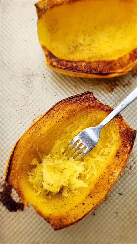 Roasted Spaghetti Squash Amys Nutrition Kitchen