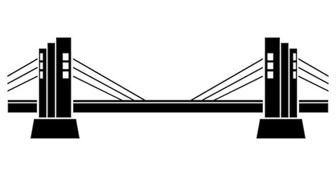 premium vector bridge