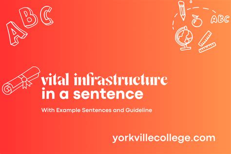 How To Use Vital Infrastructure In A Sentence Easy Examples