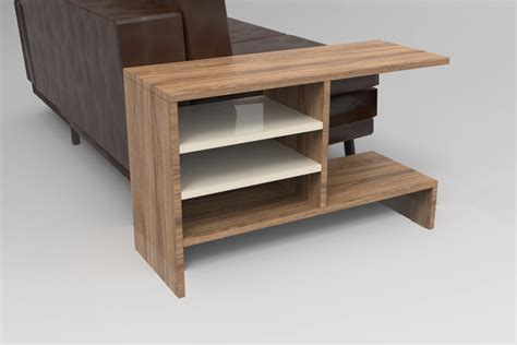 Side Table 2d 3d Parametric Model Customize And Download The 3d Model