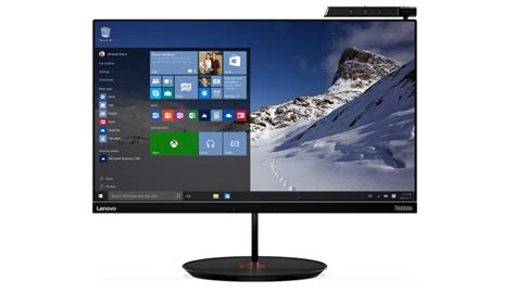 Ces Lenovo Unveils Thinkvision X Pro Monitor Features Intel Realsense D Camera And