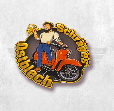Simson Seitenständer Shop Schräges Ostblech