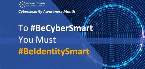 Identity Defined Security Alliance On Linkedin Cybersecurityawarenessmonth Becybersmart
