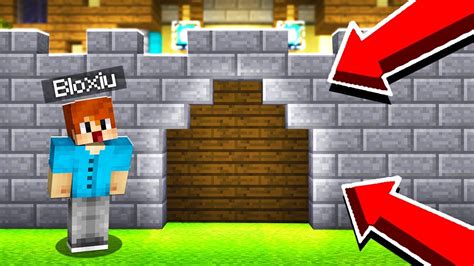 ZbudowaŁem Zamek Na Bed Wars Szok Youtube