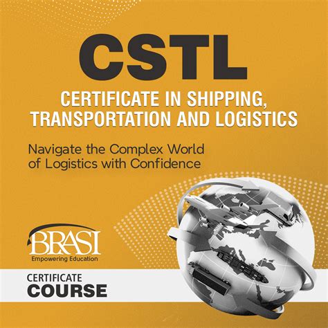 Certificate In Shipping Transportation And Logistics Brasi