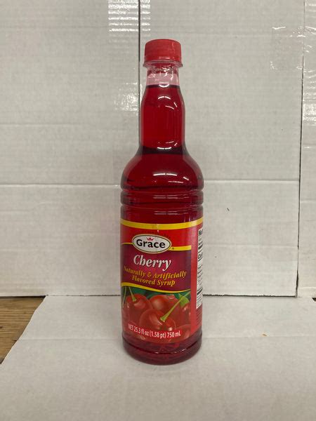 Grace Cherry Syrup 253fl Oz 750 Ml Weyoneamp