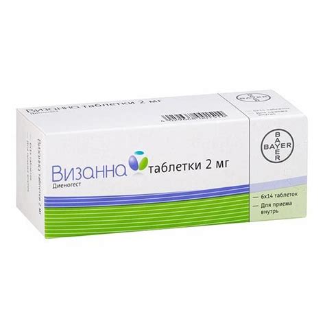Визанна таб 2мг N84 — заказать онлайн и купить в ближайшей аптеке по выгодным ценам
