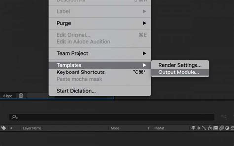 Understanding Render Settings And Output Modules In After Effects