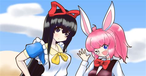 芽兎めう 凜めう メガネコマルのイラスト Pixiv