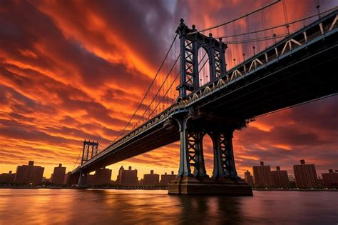 Premium Photo Manhattan Bridge