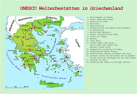 Griechenland UNESCO Welterbestätten Länder Griechenland Goruma