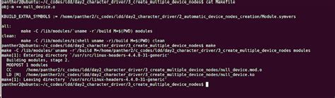 kbuild extra symbols using symbols exported from external module