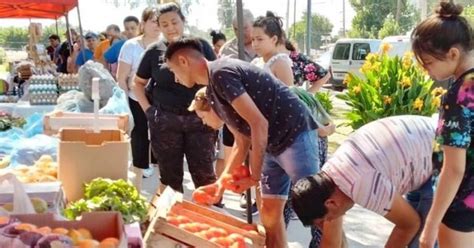 El Camión De Frutas Y Verduras Llega A La Plaza De Jáchal