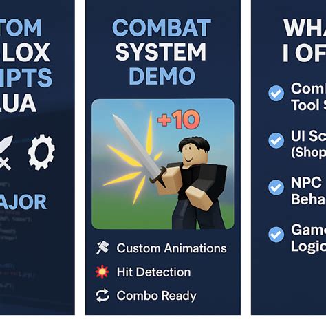 Create Custom Roblox Scripts Or Systems Using Lua By Majorcop Fiverr