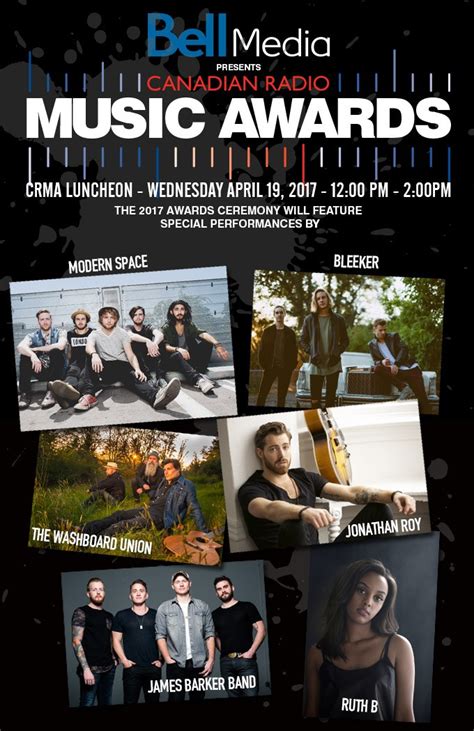 Canadian Music Week Announces Nominees And Performers For The Canadian