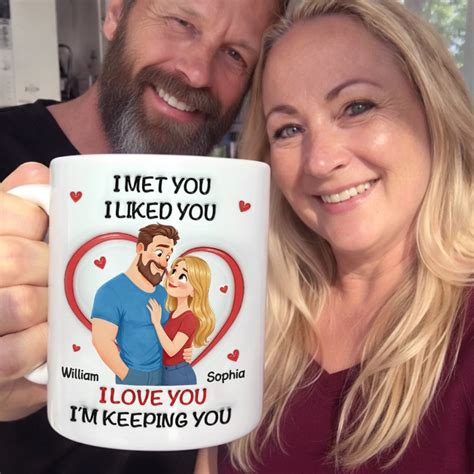 Custom 3d Inflated Effect Printed Mug Personalized Anniversary
