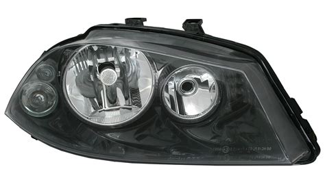 Scheinwerfer Set für Seat Ibiza 6L Cordoba ab 2002 in Schwarz Klarglas
