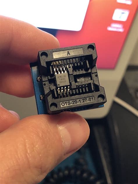 Solved Attiny85 Soic 8 20u Impossible To Program Avrdude Stk500