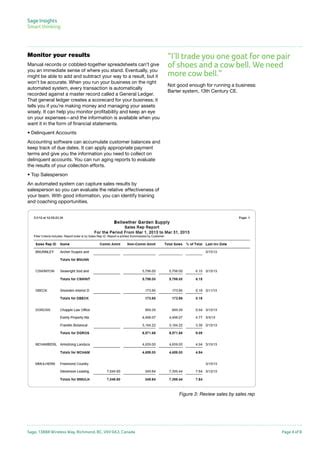 Sage Harness The Power Of Your ERP PDF