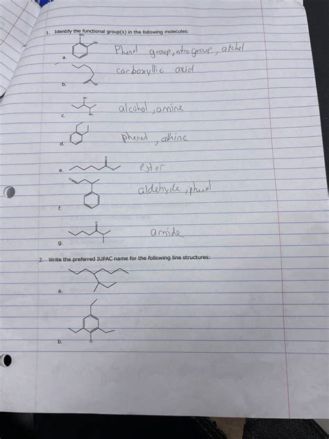 (Solved) - C. NH 2 d. e. f . Br g. 3. Draw line structures for the following... (1 Answer ...