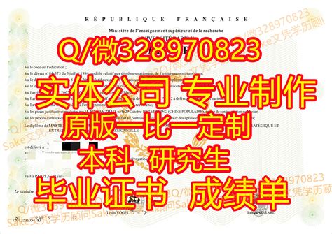 咨询办理法国paris2精仿学士研究生毕业证书成绩单q微328970823制作订购巴黎二大精仿学历文凭 Paris2文凭证书成绩单