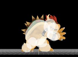 Bowser Ssb Back Throw Smashwiki The Super Smash Bros Wiki