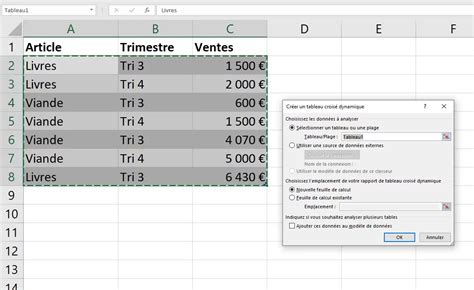 Compter Le Nombre D Occurrences Excel TCD FORMULES Etc